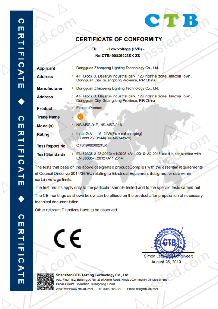 our patents Company Patent Page - New Sunshine LED Lighting Inc